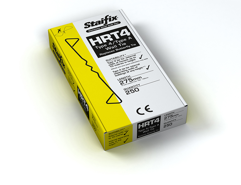 Ancon HRT4 275mm Ties | Suitable for 50mm to 150mm Cavity