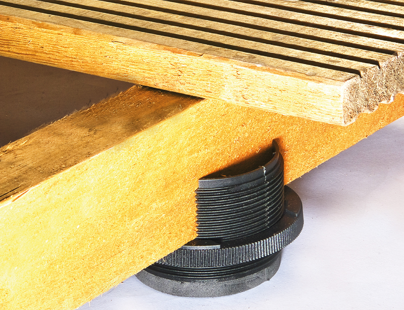 Rubbertech Cradle | Increases Integratory of Wooden Beams