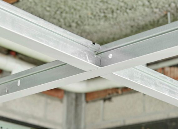 Rockfon Chicago Metallic™ Grid & Perimeter Trim T24 2890 White