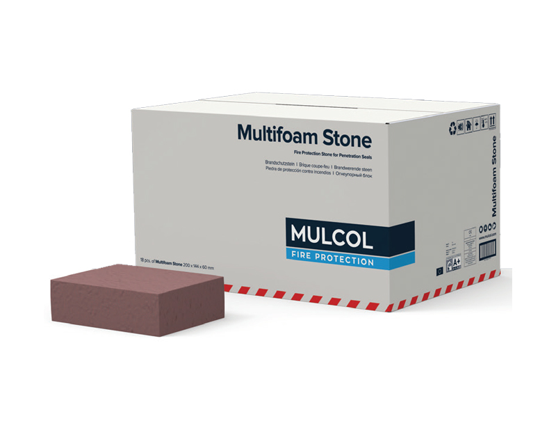 Mulcol Multifoam Stone | Mulcol Fire Protection | Fire Resistance