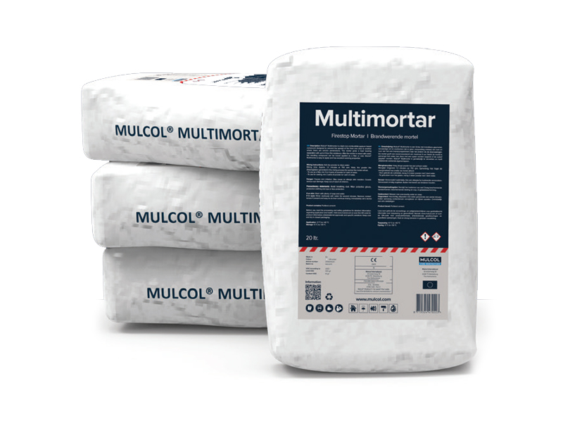 Mulcol Multimortar | 240 Minutes of Fire Resistance